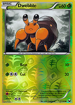 Dwebble Boosterserien Einzelkarten Pokemon MAWO CARDS