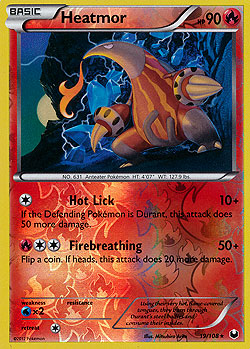 Heatmor Boosterserien Einzelkarten Pokemon MAWO CARDS