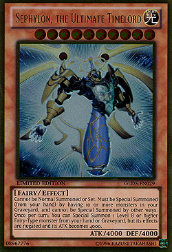 Sephylon, the Ultimate Timelord Gold Series 5 Gold Series Einzelkarten ...