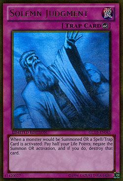 Solemn Judgment Gold Series 5 Gold Series Einzelkarten Yu-Gi-Oh! MAWO CARDS