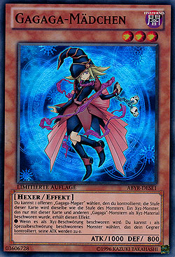 Gagaga-Mädchen Abyss Rising Boosterserien Einzelkarten Yu-Gi-Oh! MAWO CARDS