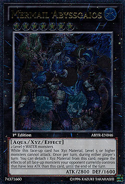 Mermail Abyssgaios Abyss Rising Boosterserien Einzelkarten Yu-Gi-Oh ...