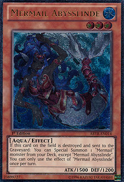 Mermail Abysslinde Abyss Rising Boosterserien Einzelkarten Yu-Gi-Oh ...