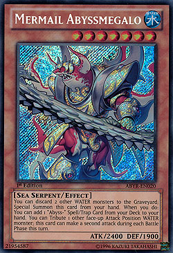 Mermail Abyssmegalo Abyss Rising Boosterserien Einzelkarten Yu-Gi-Oh ...
