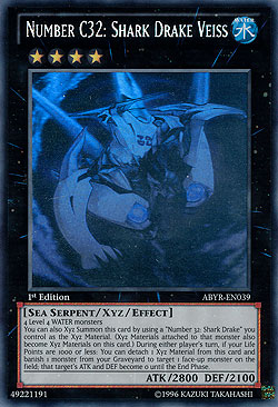 Number C32: Shark Drake Veiss Abyss Rising Boosterserien Einzelkarten ...