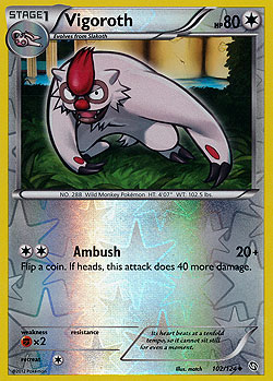 Vigoroth Boosterserien Einzelkarten Pokemon MAWO CARDS