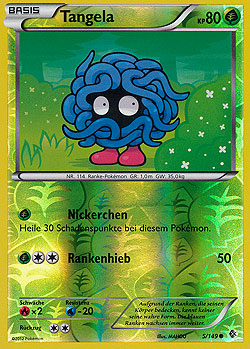 Tangela Evolution Boosterserien Einzelkarten Pokemon MAWO CARDS