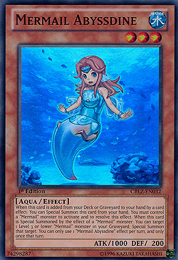 Mermail Abyssdine Cosmo Blazer Boosterserien Einzelkarten Yu-Gi-Oh ...