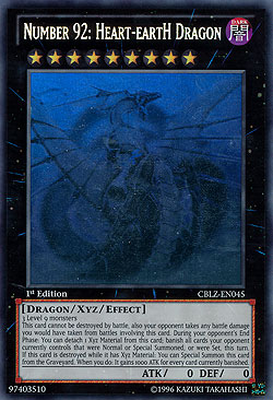 Number 92: Heart-eartH Dragon Cosmo Blazer Boosterserien Einzelkarten ...