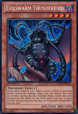 Evilswarm Thunderbird Hidden Arsenal 7 Hidden Arsenal Einzelkarten Yu-Gi-Oh! MAWO CARDS