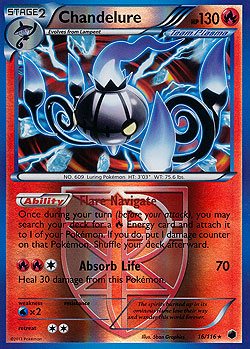 Chandelure Plasma-Frost Boosterserien Einzelkarten Pokemon MAWO CARDS