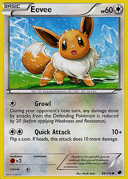 Eevee Plasma-Frost Boosterserien Einzelkarten Pokemon MAWO CARDS