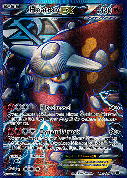 Heatran EX Plasma-Frost Boosterserien Einzelkarten Pokemon MAWO CARDS