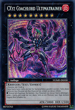 CXyz Coachlord Ultimatrainer Number Hunters Special Editions ...