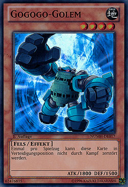 Gogogo-Golem Number Hunters Special Editions Einzelkarten Yu-Gi-Oh ...