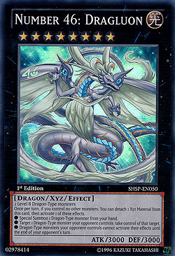 Number 46: Dragluon Shadow Specters Boosterserien Einzelkarten Yu-Gi-Oh ...