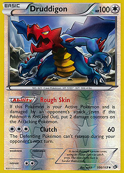 Druddigon Legendary Treasures Boosterserien Einzelkarten Pokemon MAWO CARDS