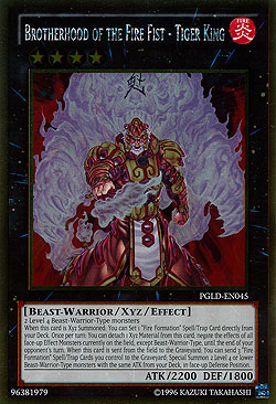 Brotherhood of the Fire Fist - Tiger King Premium Gold 1 Gold Series ...