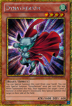 Dynatherium Premium Gold 1 Gold Series Einzelkarten Yu-Gi-Oh! MAWO CARDS