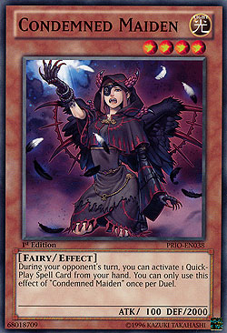 Condemned Maiden Primal Origin Boosterserien Einzelkarten Yu-Gi-Oh ...