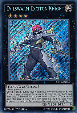 Evilswarm Exciton Knight Mega Tin 2014 Mega Tins Einzelkarten Yu-Gi-Oh ...