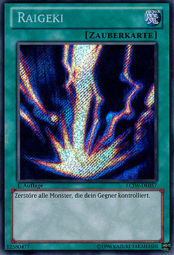 Raigeki Legendary Collection 4 Legendary Collections Einzelkarten Yu-Gi ...
