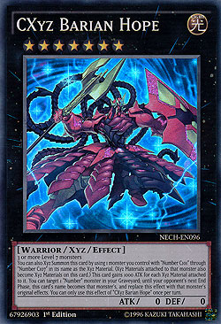 CXyz Barian Hope The New Challengers Boosterserien Einzelkarten Yu-Gi ...