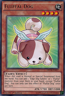 Fluffal Dog The New Challengers Boosterserien Einzelkarten Yu-Gi-Oh ...