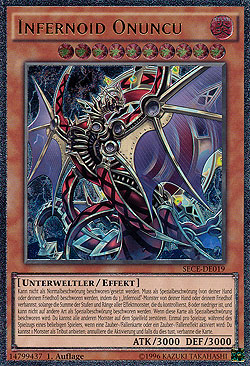 Infernoid Onuncu Secrets of Eternity Boosterserien Einzelkarten Yu-Gi-Oh! MAWO CARDS