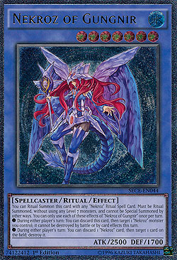 Nekroz of Gungnir Secrets of Eternity Boosterserien Einzelkarten Yu-Gi-Oh! MAWO CARDS