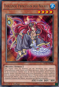 Tanzende Prinzessin der Nekroz Secrets of Eternity Boosterserien Einzelkarten Yu-Gi-Oh! MAWO CARDS