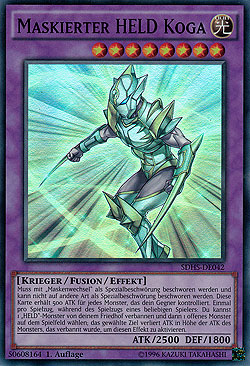 Maskierter HELD Koga Hero Strike Structure Decks Einzelkarten Yu-Gi-Oh ...