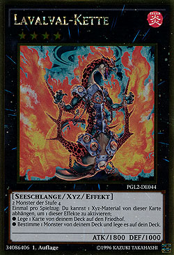 Lavalval-Kette Premium Gold 2 Gold Series Einzelkarten Yu-Gi-Oh! MAWO CARDS