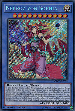 Nekroz von Sophia Crossed Souls Boosterserien Einzelkarten Yu-Gi-Oh! MAWO CARDS