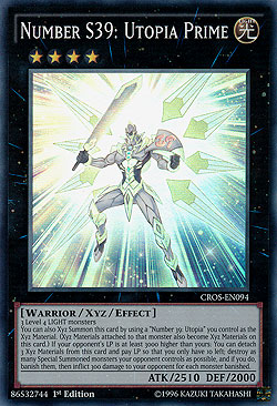 Number S39: Utopia Prime Crossed Souls Boosterserien Einzelkarten Yu-Gi-Oh! MAWO CARDS