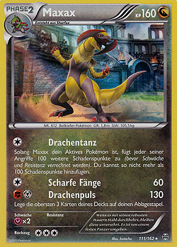 Maxax TURBOstart Boosterserien Einzelkarten Pokemon MAWO CARDS