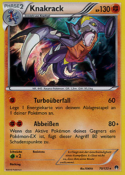 Knakrack TURBOfieber Boosterserien Einzelkarten Pokemon MAWO CARDS