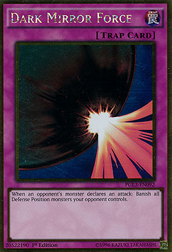 Dark Mirror Force Premium Gold 3 Gold Series Einzelkarten Yu-Gi-Oh ...
