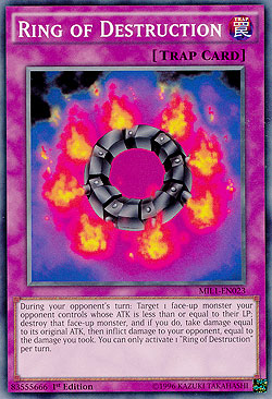 Ring of Destruction Millennium Pack Special Editions Einzelkarten Yu-Gi ...