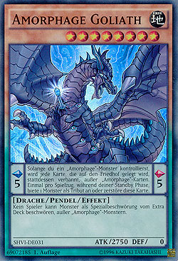 Amorphage Goliath Shining Victories Boosterserien Einzelkarten Yu-Gi-Oh ...