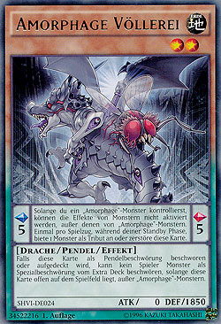Amorphage Völlerei Shining Victories Boosterserien Einzelkarten Yu-Gi ...