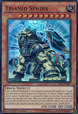 Triamid Sphinx The Dark Illusion Boosterserien Einzelkarten Yu-Gi-Oh ...