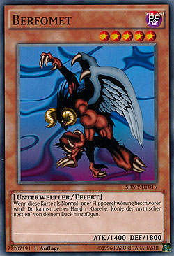 Berfomet Yugi Moto Structure Decks Einzelkarten Yu-Gi-Oh! MAWO CARDS