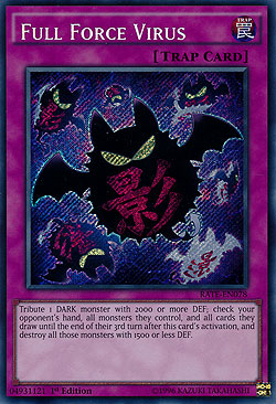 Full Force Virus Raging Tempest Boosterserien Einzelkarten Yu-Gi-Oh ...