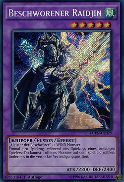 Beschworener Raidjin Fusion Enforcers Special Editions Einzelkarten Yu ...