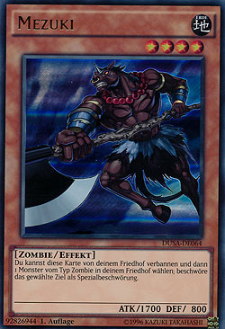 Mezuki Duelist Saga Special Editions Einzelkarten Yu-Gi-Oh! MAWO CARDS