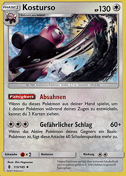 Kosturso Stunde der Wächter Boosterserien Einzelkarten Pokemon MAWO CARDS