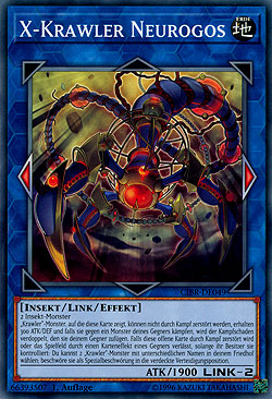 X-Krawler Neurogos Circuit Break Boosterserien Einzelkarten Yu-Gi-Oh ...