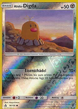 Alola-Digda Ultra Prisma Boosterserien Einzelkarten Pokemon MAWO CARDS