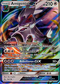 Amigento GX Ultra Prisma Boosterserien Einzelkarten Pokemon MAWO CARDS